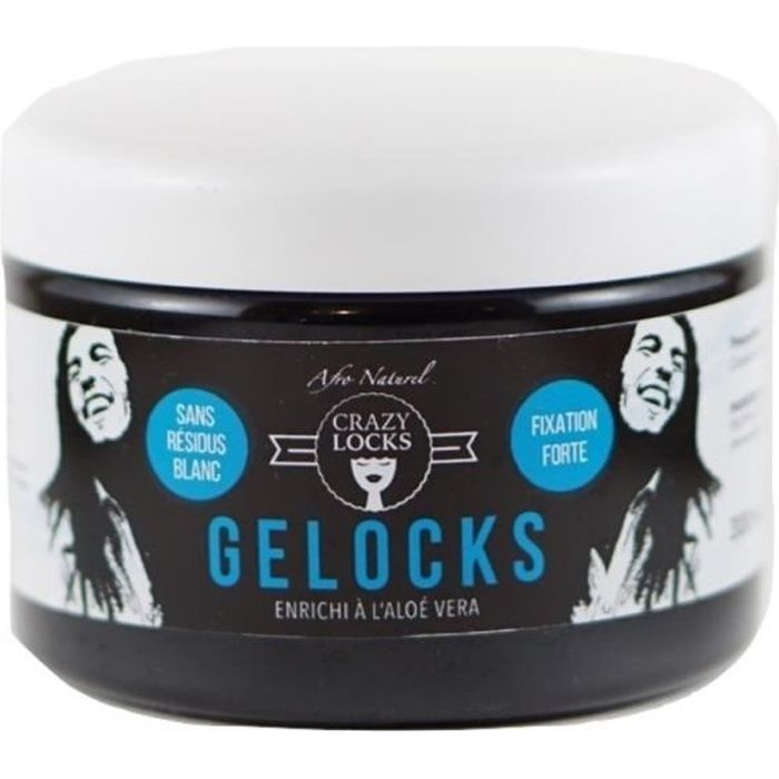 Gel Noir Crazy Locks Crazy Pouss 300ml Afro Naturel - Cdiscount Au ...