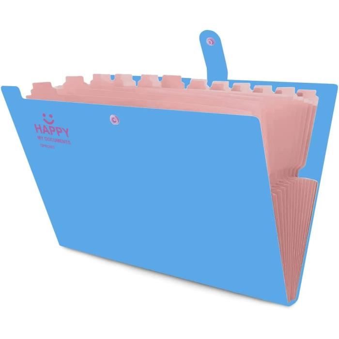 Trieur à Documents, Accordéon Dossiers, A4 Chem Trieur, Grande Capacité ...