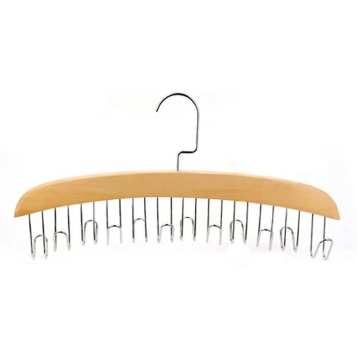 Multifonctionnel en Bois Ceinture Cintre Ceintures Rack Cravate Cintre ...