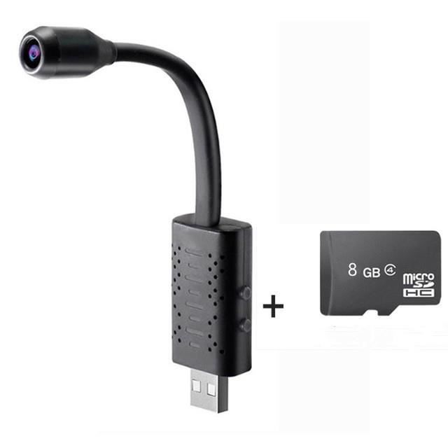 Caméra miniature,Mini caméra de Surveillance 4K IP Wifi, USB, P2P ...