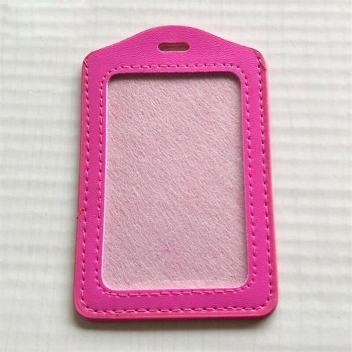 Porte-Cartes Z9HD4 616 PU Leather material card sleeve sets ID Badge ...