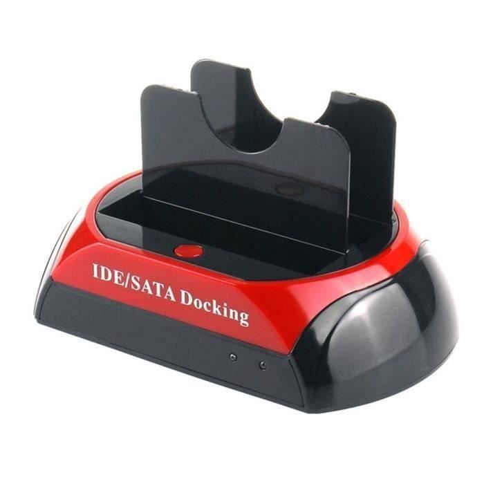 Dual HDD Station Accueil Dock pour Disque Dur 25 35 SATA USB 20,GT14349 ...