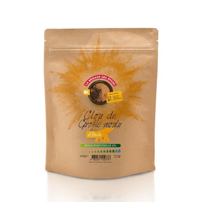 Clou de girofle moulu - 250g - Cdiscount Au quotidien