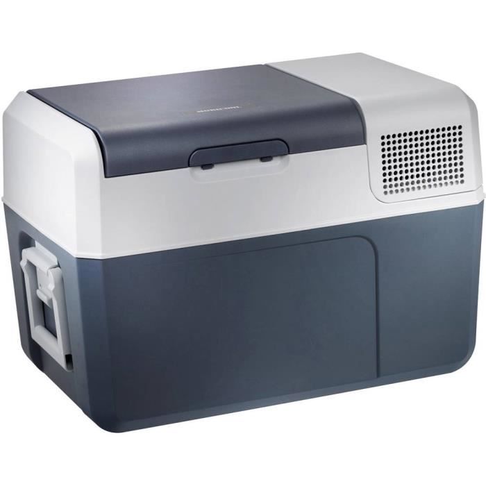 MobiCool FR60 AC-DC Glacière EEC=A+ (A+++ - D) à compresseur 12 V, 24 V, 230 V bleu, gris 58 l ...
