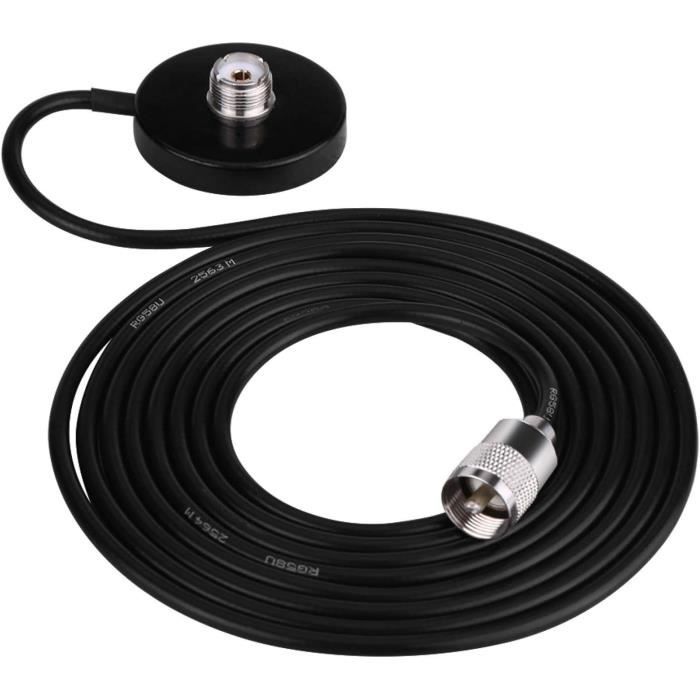 Antenne VHF-UHF antenne Double Bande antenne de véhicule 136-174 mhz-400-470 MHz antenne de ...