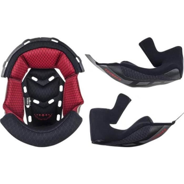 LS2 KIT COIFFE ET JOUES FF805 THUNDER - Cdiscount Auto