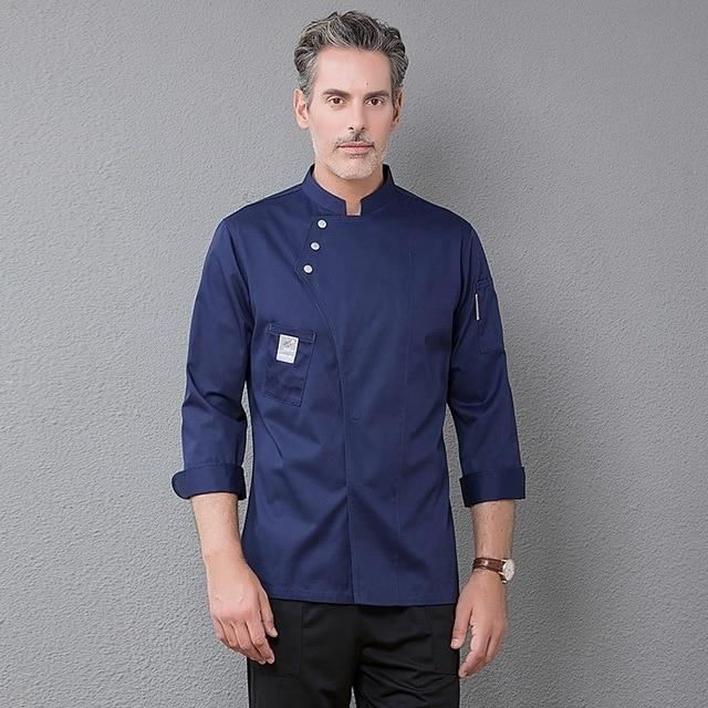 Hbl Chef Uniforme Unisexe Chef Vêtements Boulangerie Restaurant Cuisine ...