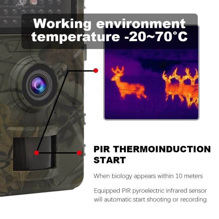 Omabeta Infrarouge Caméra 16MP haute définition 1080P infrarouge ...