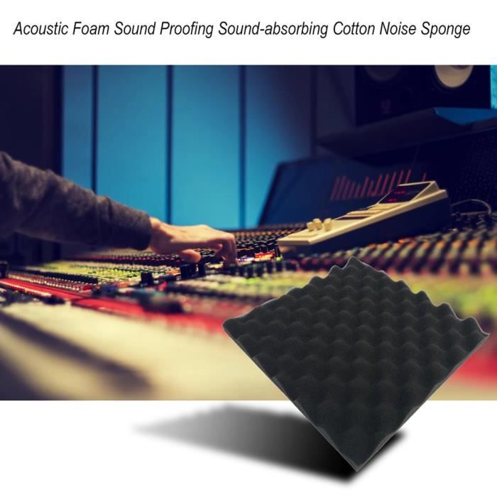 Mousse de coton insonorisante acoustique éponge antibruit en coton ...