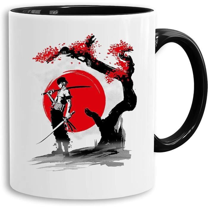 Red Sun Zoro - tasse à café Mug cadeau Son Ruffy Luffy Zoro Saitama One ...