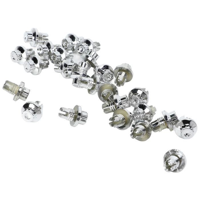 SURENHAP Écrous de rivets de lèvre de roue 25 Pcs Rivets de jante de ... SURENHAP Écrous de rivets de lèvre de roue 25 Pcs Rivets de jante de ...