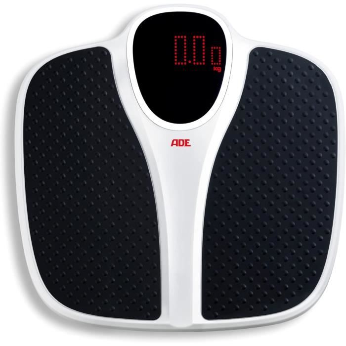 Pèse-Personne Numérique | Jusqu'À 200 Kg | Surface De Pesée Extra Large ...