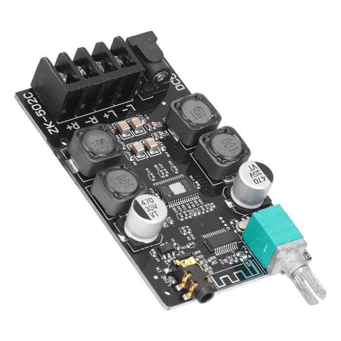 Carte amplificateur audio - YOSOO - ZK 502C - 50W - Bluetooth 5.0 - Stéréo 12W/20W - Cdiscount ...