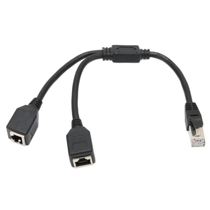ZJCHAO RJ45 Ethernet Adapter Cable, RJ45 Ethernet Splitter Cable ...