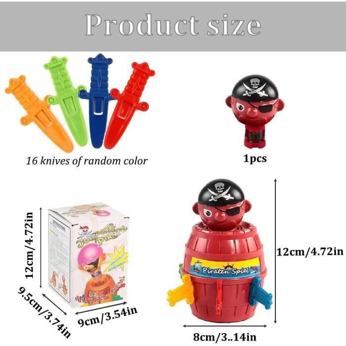 Pop Up Kids Board Games, Pirate Bucket Toys, Pirate Games, Pop Up ...