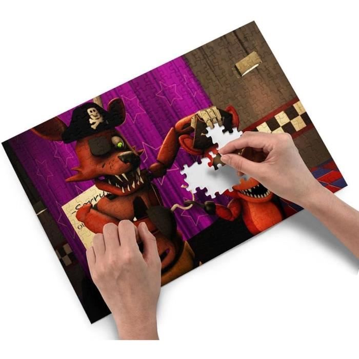 Fnaf Puzzle Fnaf En Bois Pour Brèche De Sécurité Des Cinq Nuits ...