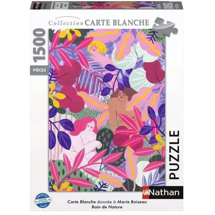 Puzzle Nathan Bain de Nature Marie Boiseau Collection Carte Blanche ...