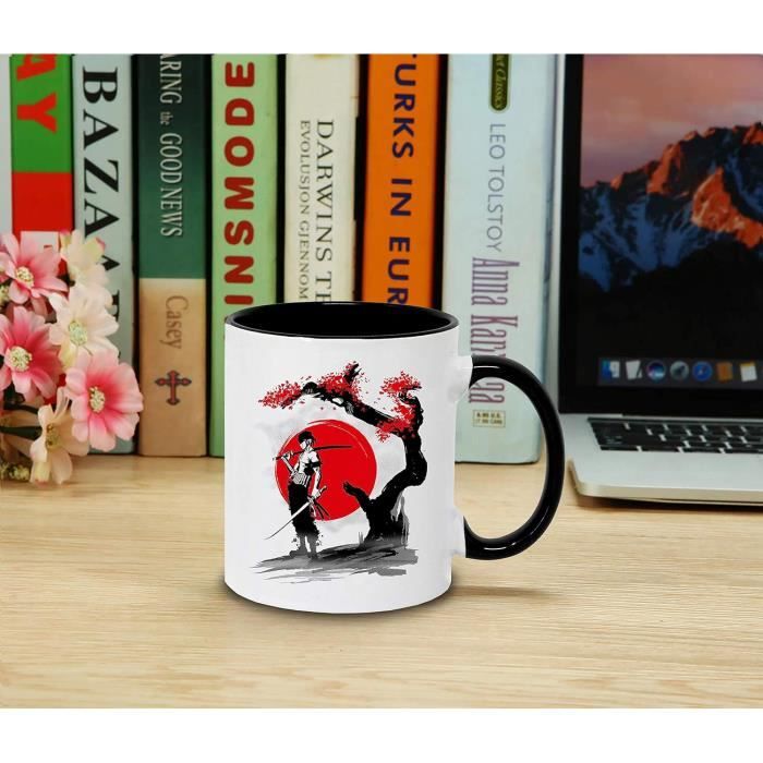 Red Sun Zoro - tasse à café Mug cadeau Son Ruffy Luffy Zoro Saitama One ...