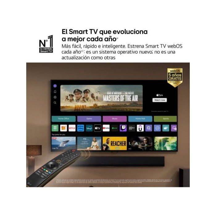 LG Smart TV 43UT91006LA 4K Ultra HD LED 43" - Cdiscount TV Son Photo