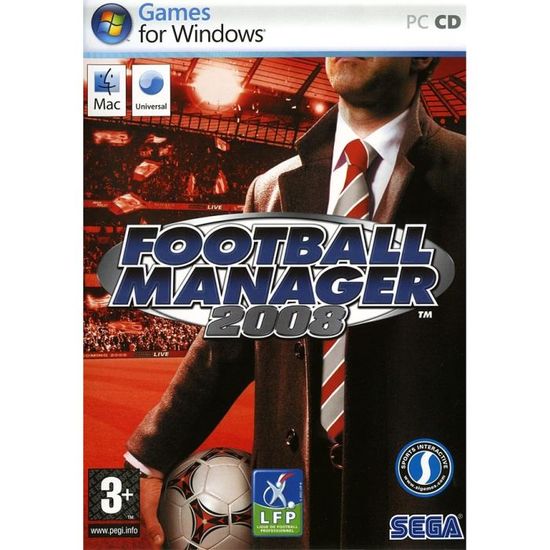 FOOTBALL MANAGER 2008 / JEU PC-MAC CD-ROM - Cdiscount Jeux vidéo