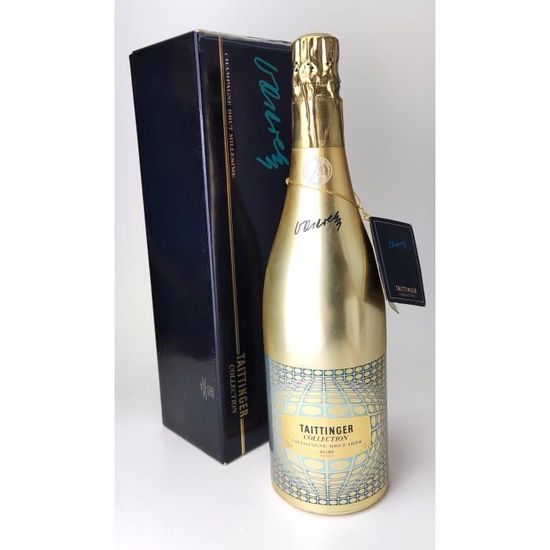 1978 - Champagne Taittinger Collection Victor Vasarelly - La cave Cdiscount