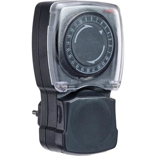 Chacon Prise Programmable Extérieur étanche Mécanique Programmateur Prise électriquePrise ...