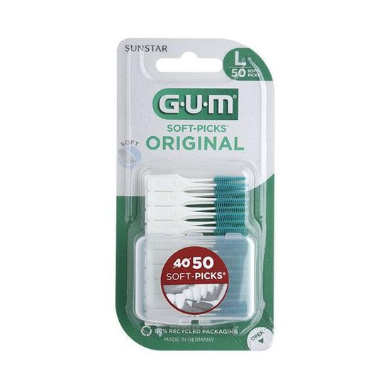 Gum Brossette Interdentaire Soft-Picks Original Large 50 unités ...