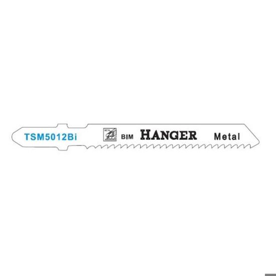 Pack de 5 lames de scie sauteuse TSM5012Bi pour métal 50mm - HANGER - 150210 - Cdiscount Bricolage