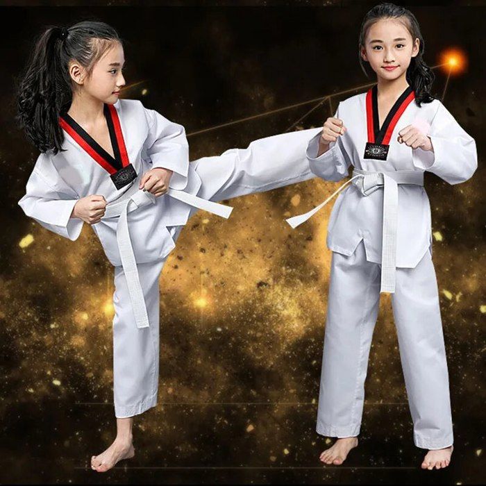 Sac de frappe,Enfants Taekwondo Dobok Robe Karaté Uniforme Enfants ...
