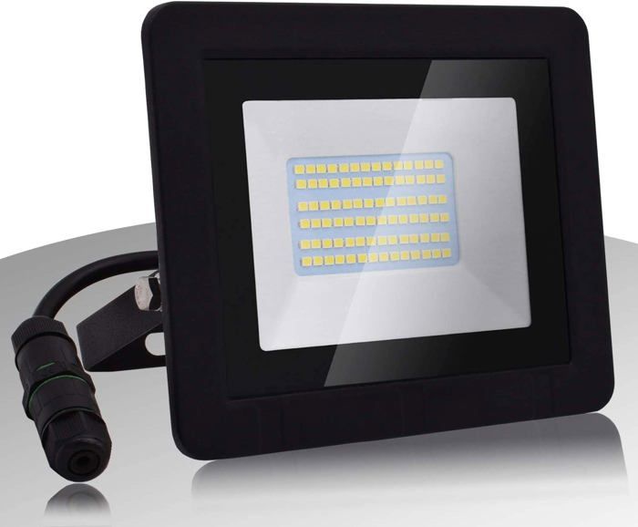 Projecteur LED 50W|Extra plat|Projecteur IP65 pour l'extérieur et l ...