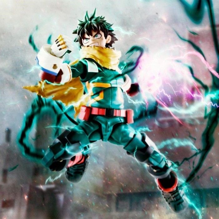 Figurine My Hero Academia - Izuku Midoriya S.H.Figuarts 14cm ...