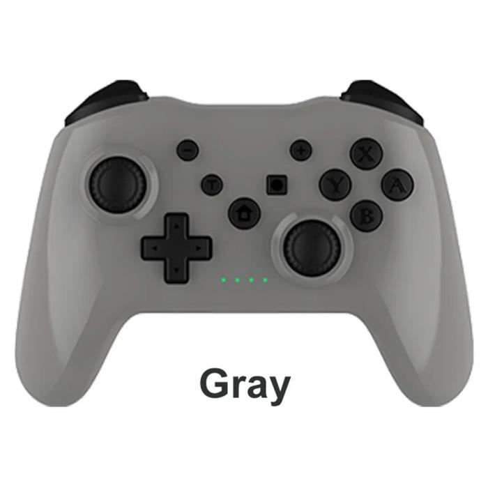 Gris - Manette sans fil BT sans latence, manette de jeu, manette PC à vibration HD, manette pour ...