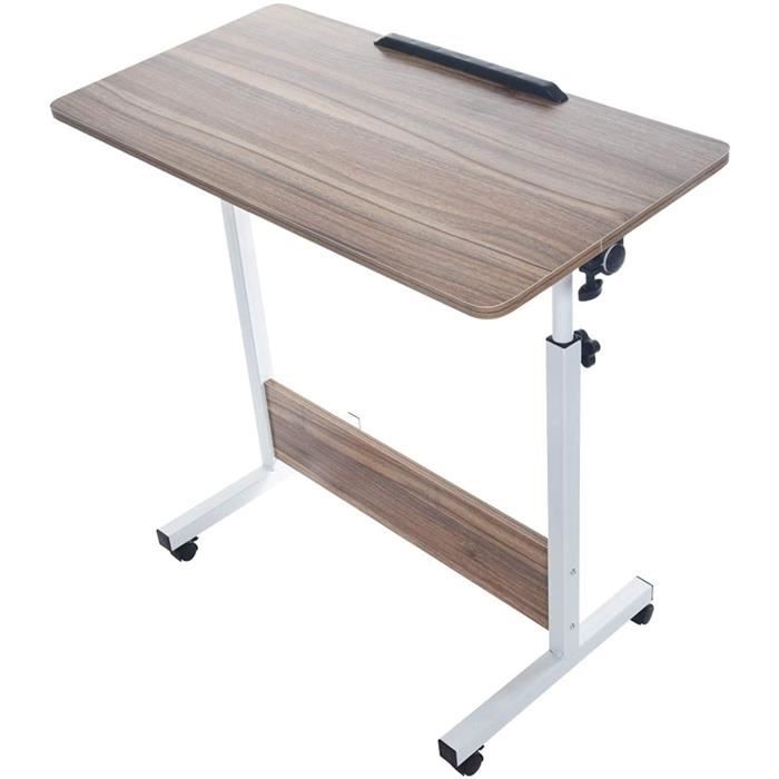 Table de Lit pour Ordinateur Portable,Bureau Gaming,Bureau Réglable en ...