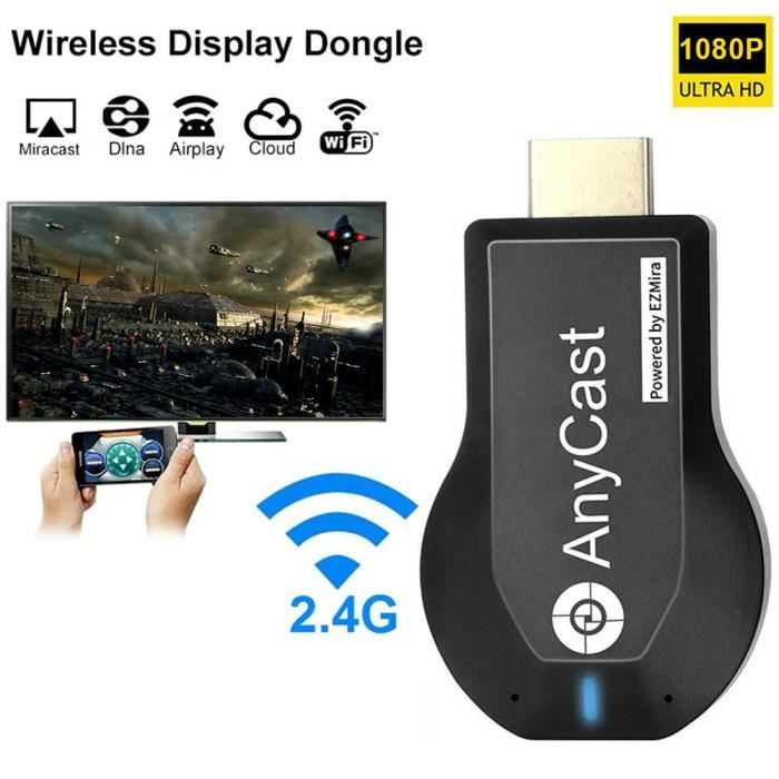 Récepteur-décodeur,Dongle récepteur wifi sans fil DLNA Miracast pour ...