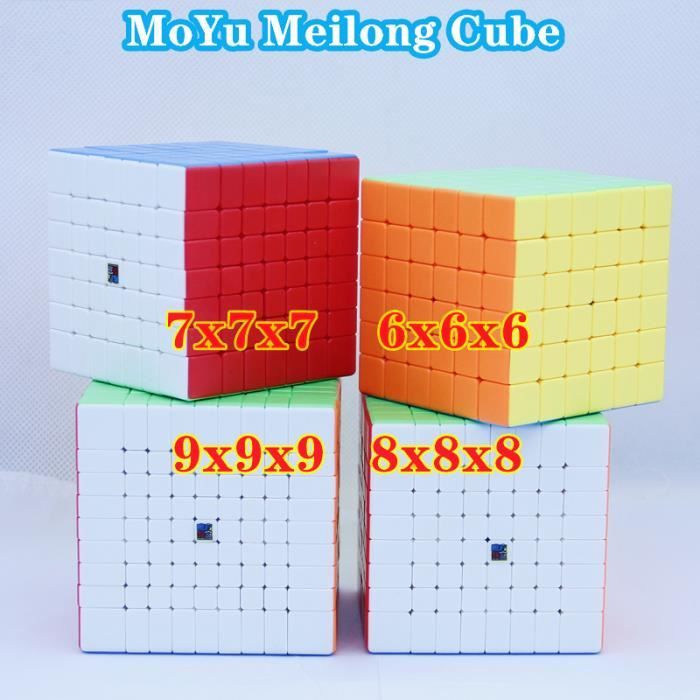 6x6 7x7 8x8 9x9 - Moyu Meilong Cubo 8x8x8 9x9x9 Puzzle Magique Cube ...