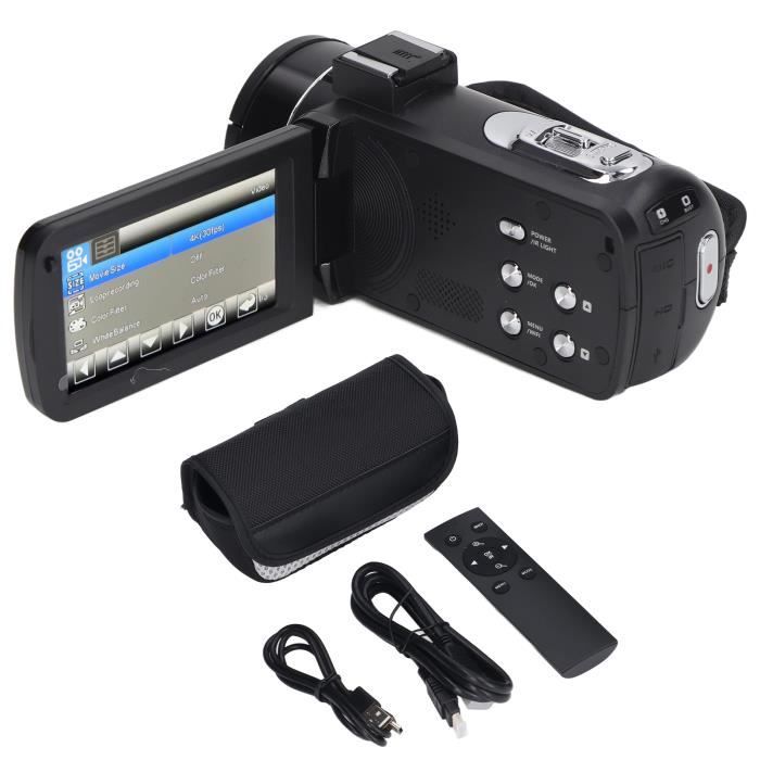 Cikonielf Caméra de vlogging 56MP 4K Caméra Vidéo 4K Caméscope, 18X ...