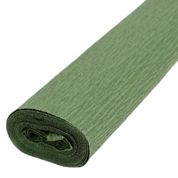 Papier crépon Papier coloré Papier Cadeau Bouquet pour l'emballage de ...