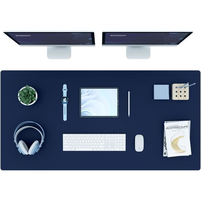 Knodel - Sous-Main Double Face En Cuir Pu Imperméable Pour Bureau Et ...