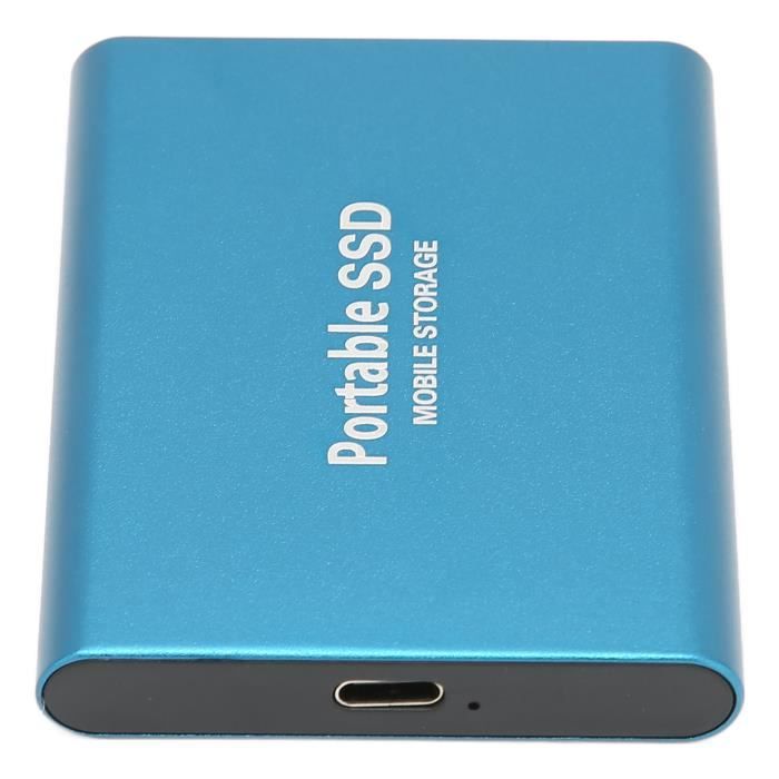 YUI-Disque dur externe SSD pour OS X Windows 10 8 7 XP (Bleu 128GB ...