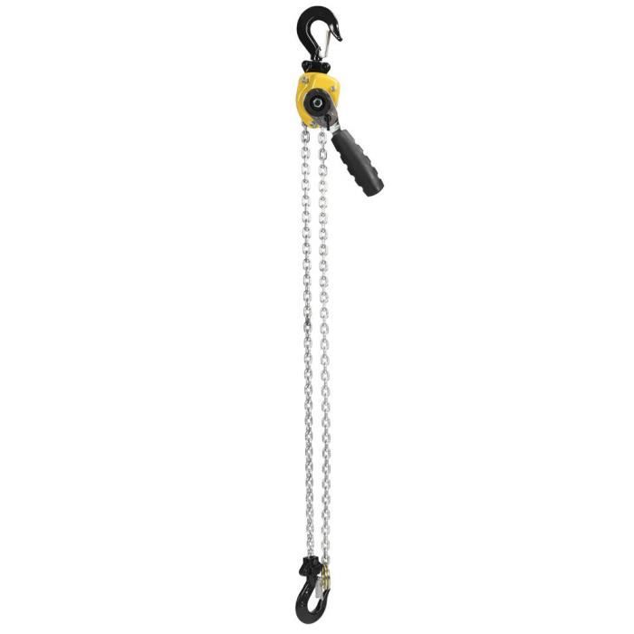BEL Bloc de levier en acier et fer et caoutchouc 1.5m - Cdiscount Bricolage