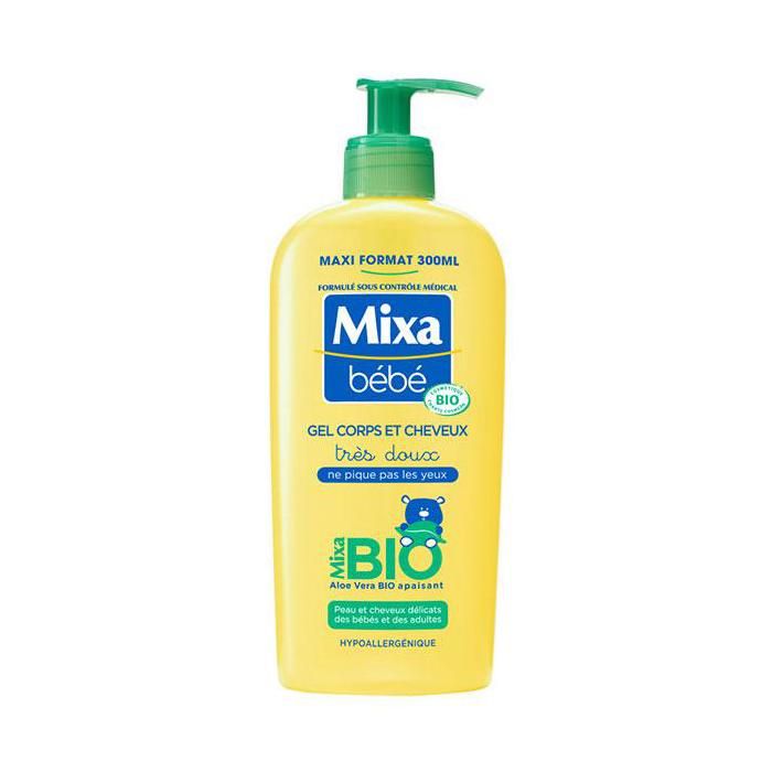 Mixa Bébé Gel 2 en 1 Corps et Cheveux Bio 300ml - Cdiscount Au quotidien