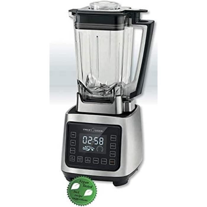 Mixeur Blender - PROFICOOK - PC-UM 1127 - 2000 Watts - 8 Vitesses - Bol ...