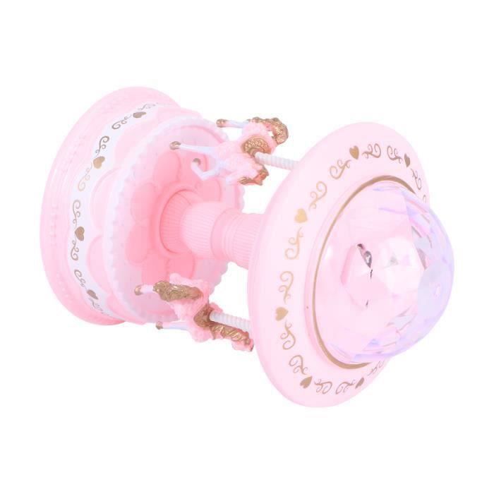 Cadeau,Lampe de projecteur Boîte à musique de projection à manège pour ...