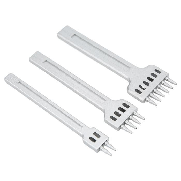 Sonew Griffe de couture Griffe de Cuir 2 Dents 4 Dents 6 Dents Broche ...