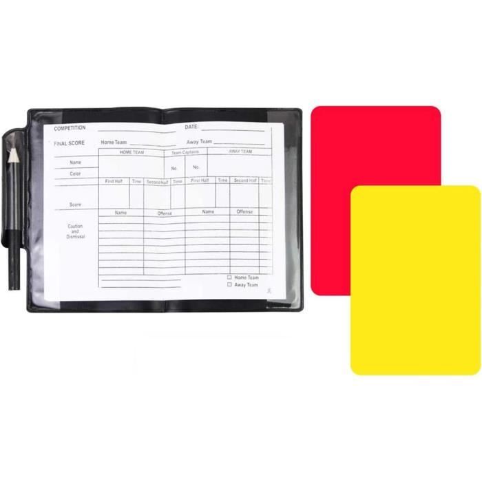 Carte D'arbitre, Cartons Arbitre Football, Carton D'arbitre Rouge et ...