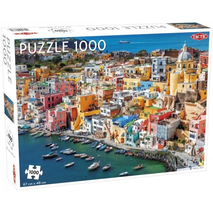 Puzzle tactique Naples Italie - 1000 pièces - Cdiscount Jeux - Jouets