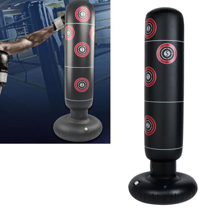 Sac de frappe gonflable - TMISHION - 160 cm - PVC - Enfant - Boxe ...