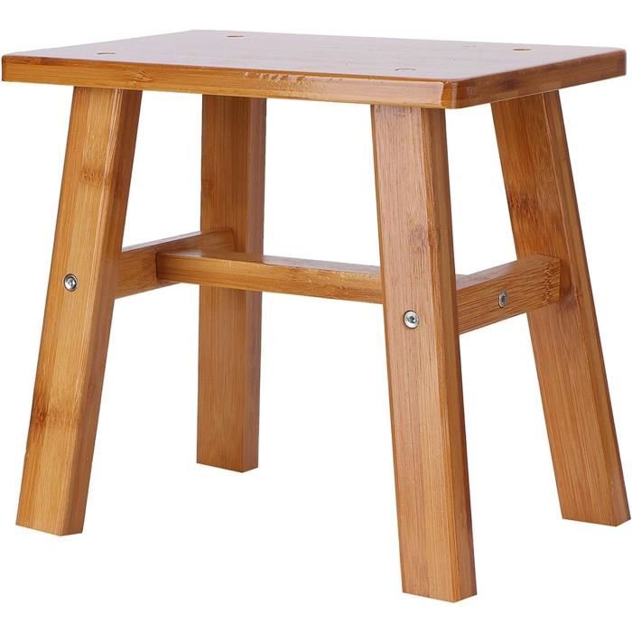 Tabouret Pliant En Bambou, Petit Tabouret Polyvalent, Tabouret Enfant ...