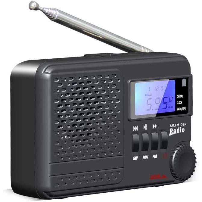 Radio Portable Transistor Radio Avec Excellente Réception Écran ...