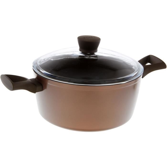 PYREX GUSTO PLUS Faitout- Aluminium - Pour Induction - 24 cm ...